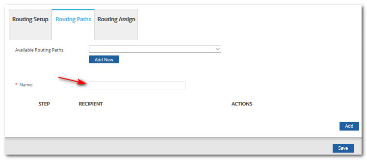 Setting up and Assigning Routing Paths - Performance Pro